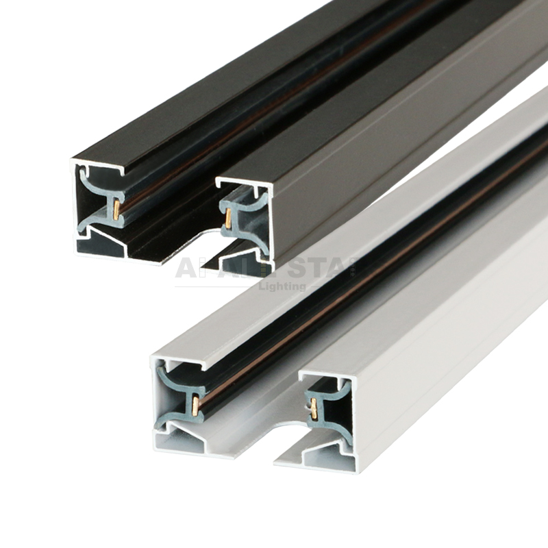 High Quality Modern 1m 1.5m 2m 2 Wires Led Line System Track Light Rail ...