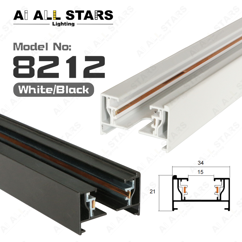 Light Track Accessories High Quality 1M 1.5M 2M 3M 2 Wires LED Line ...