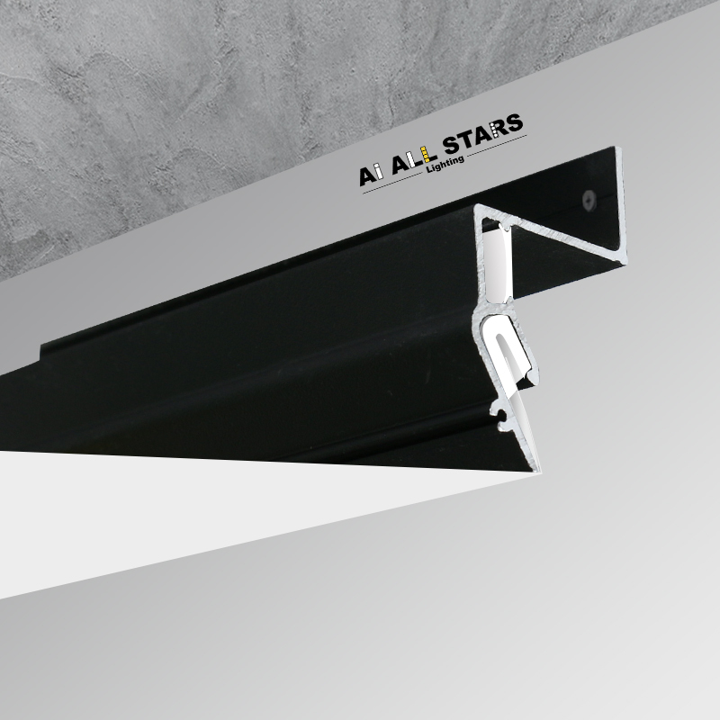 Custom Extruded Black White Industrial Aluminum Profiles For Stretches ...