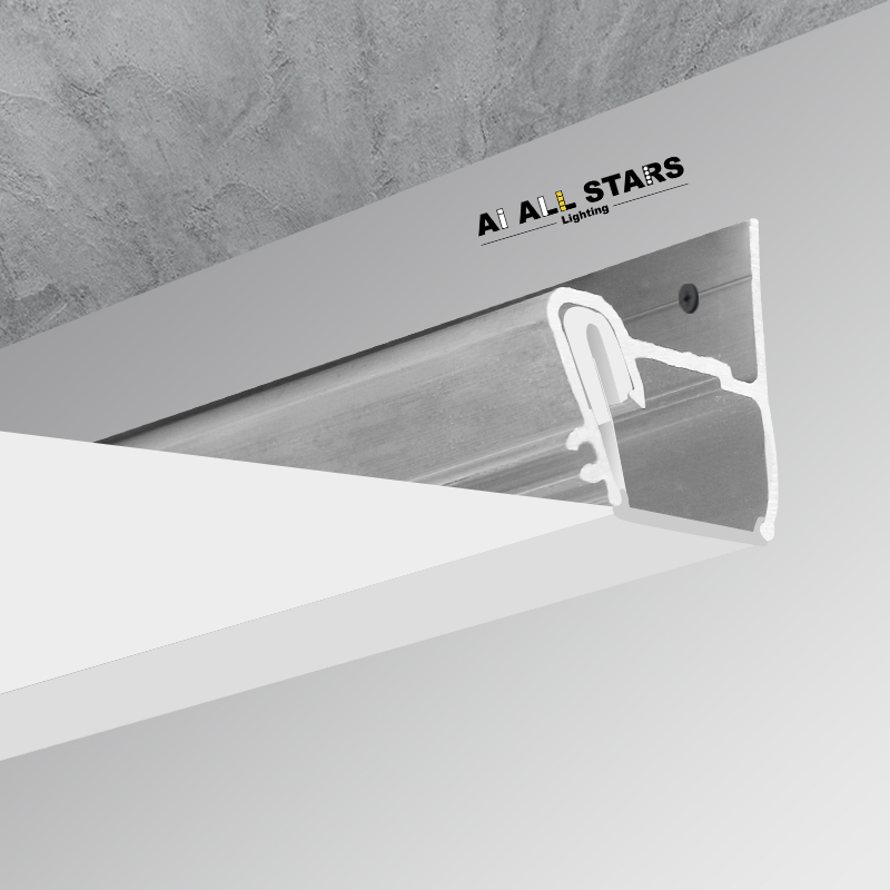 LED Strips Aluminum 1M 2M 3M Aluminum Profile Interior Decorative ...