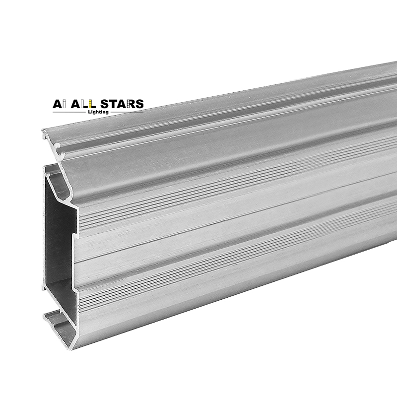 Custom Extruded Black Industrial Aluminum Profiles Russia Sale Wall ...