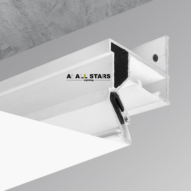 Extrusion Industrial Aluminum Extrusion Stretch Ceilings Profile Wall ...
