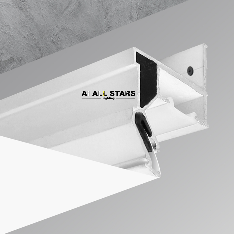 Extrusion Industrial Aluminum Extrusion Stretch Ceilings Profile Wall ...