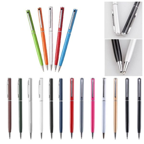 Twist Action Slim Aluminum Ballpoint Pen,Ballpoint Pens