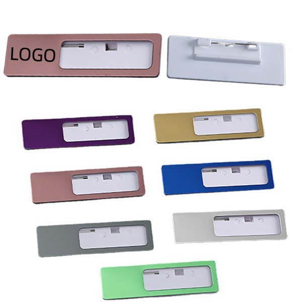 Reusable Stainless Steel Name Tags,Name Tags & Badges