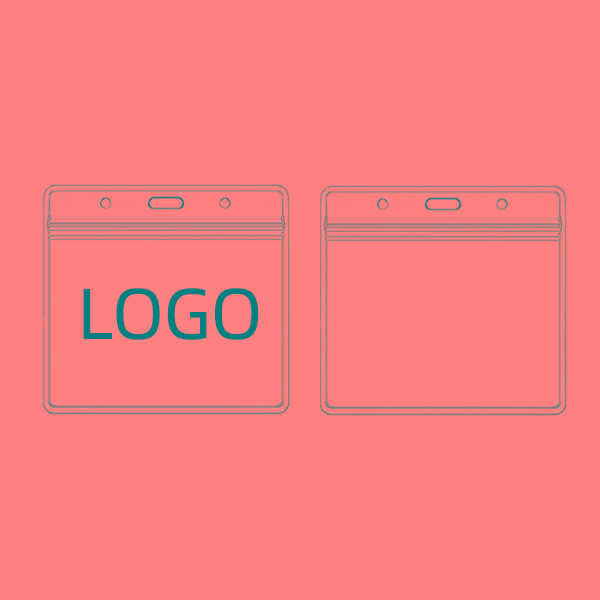 Badge Holder W/ Slot,Name Tags & Badges