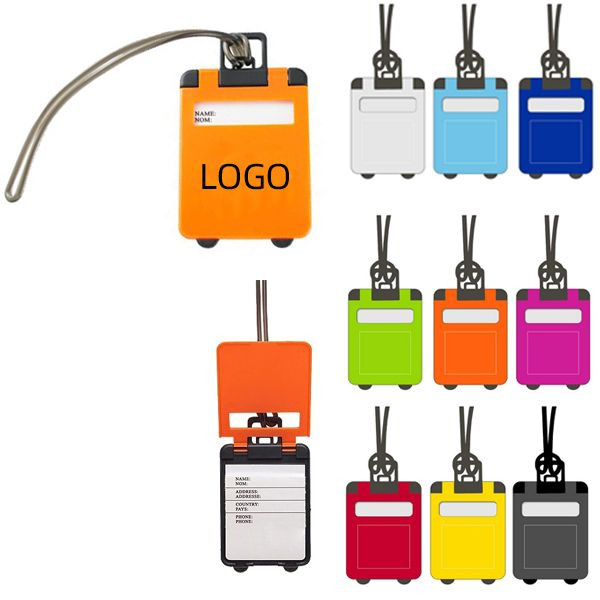 Suitcase Shaped Luggage Tag,Name Tags & Badges