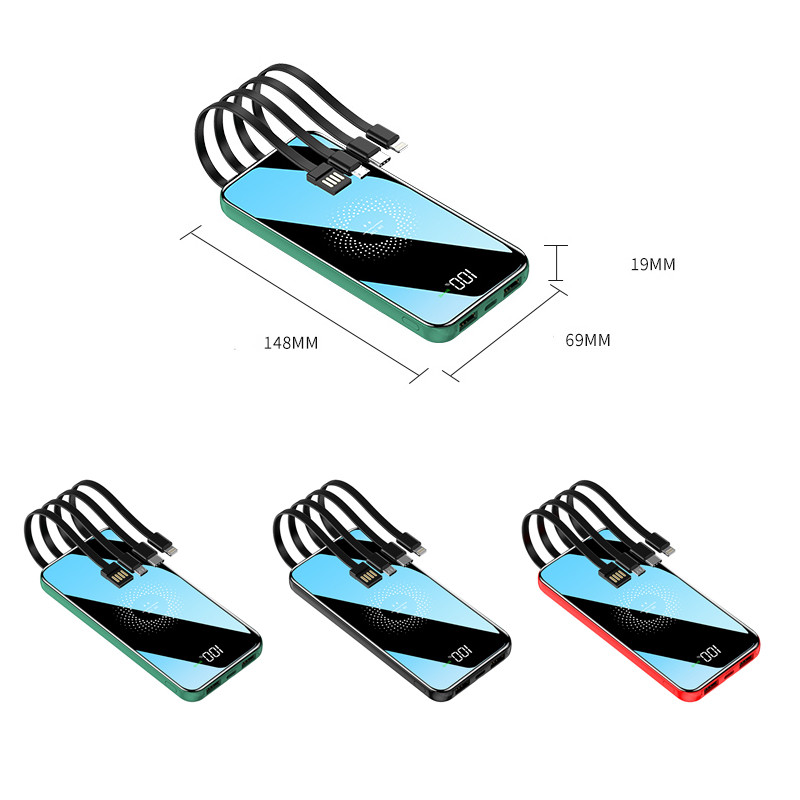 Wireless Portable Charger Power Bank (10000MAH),Power Banks