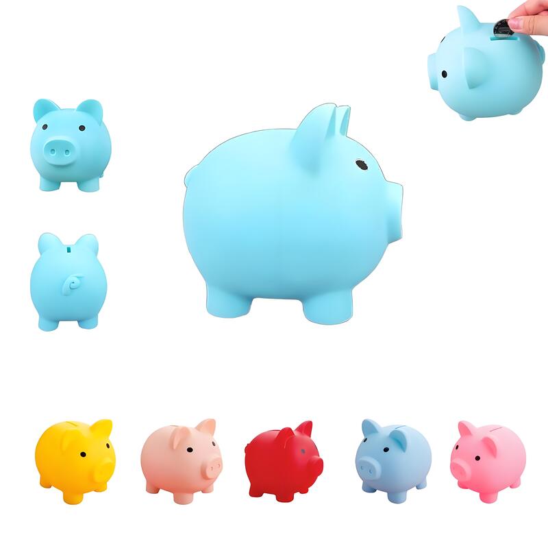 Mini Plastic Piggy Coin Bank,Living
