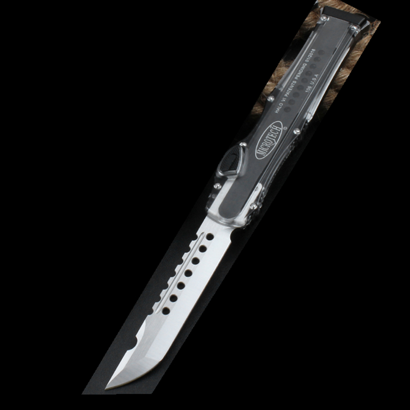 MT 150-10 HALO V 6 Transparent handle OTF knife