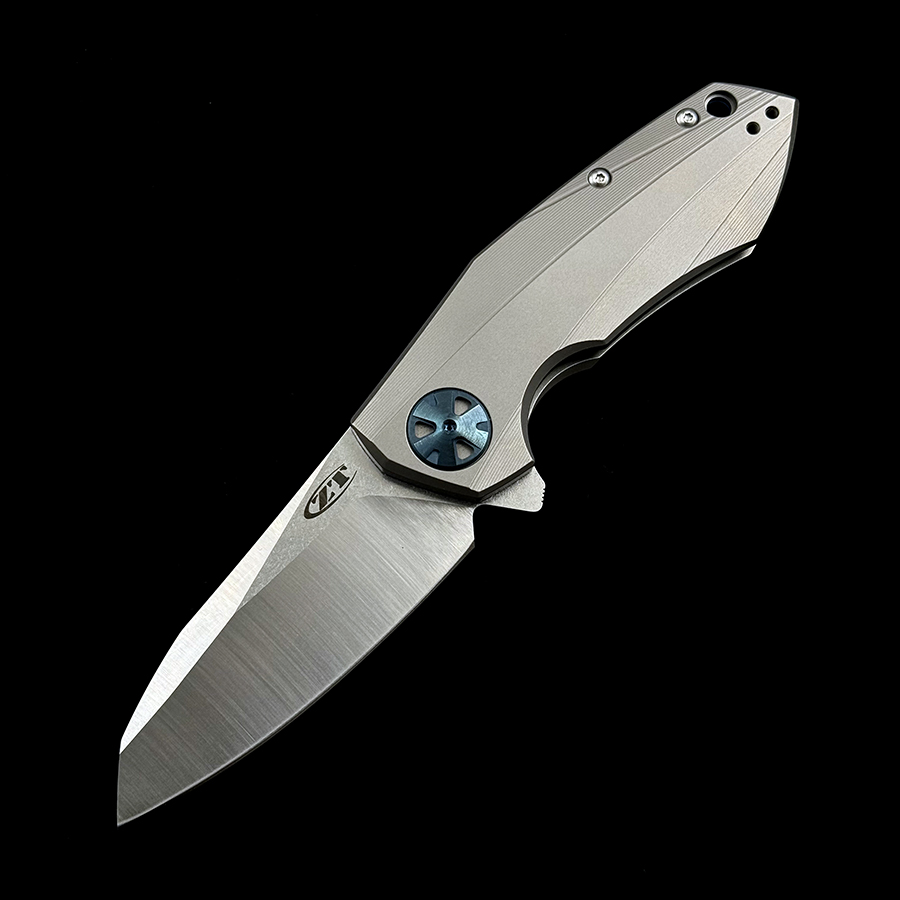 ZT 0456 Ceramics Bearing Folding Knife Mark 204P Titanium Handle ...