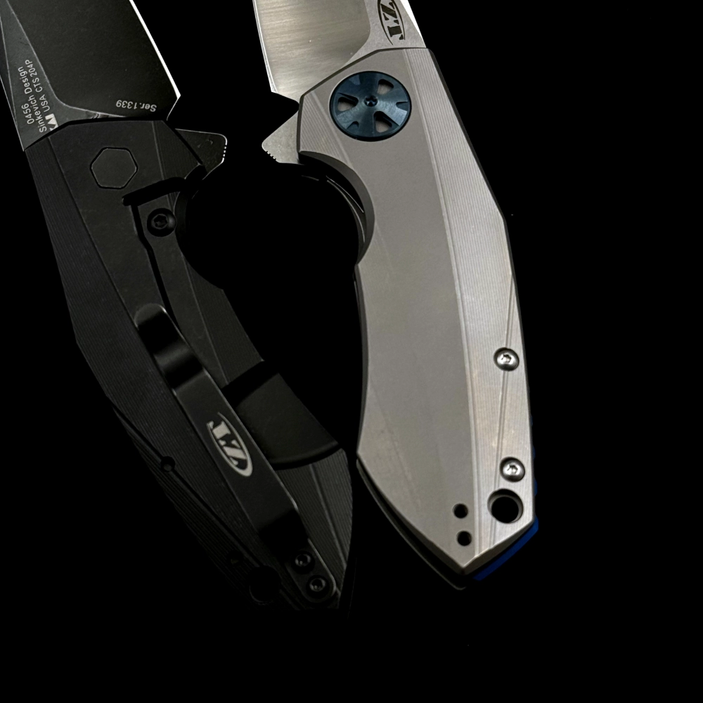 ZT 0456 Ceramics Bearing Folding Knife Mark 204P Titanium Handle ...
