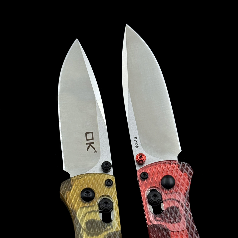 OK 535 AXIS Acrylic/ PEI Handle VG-10 Blade Outdoor Camping Hunting ...