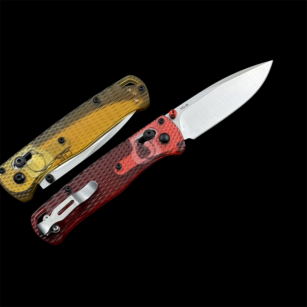 OK 535 AXIS Acrylic/ PEI Handle VG-10 Blade Outdoor Camping Hunting ...