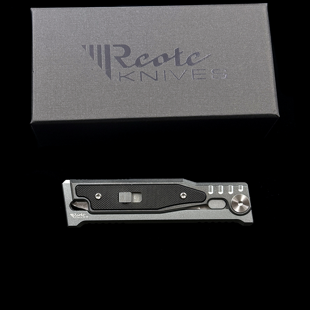 REATE Gravity Double Blade Knife D2 Aluminum+G10 Handle Tactical ...