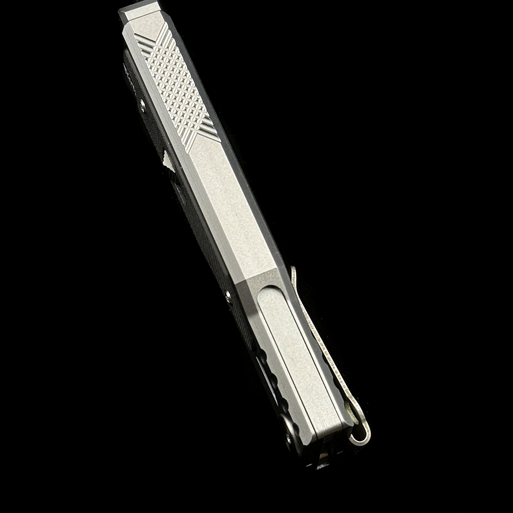 REATE Gravity Double Blade Knife D2 Aluminum+G10 Handle Tactical ...