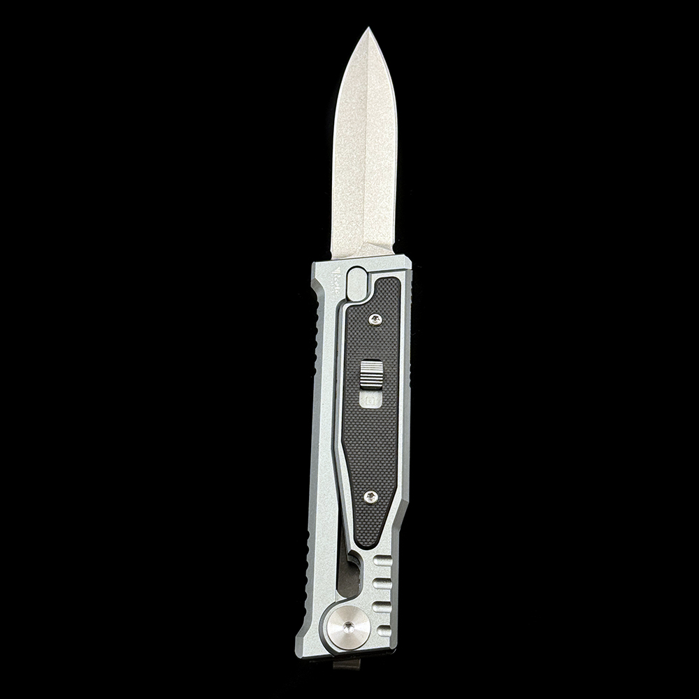 REATE Gravity Double Blade Knife D2 Aluminum+G10 Handle Tactical ...