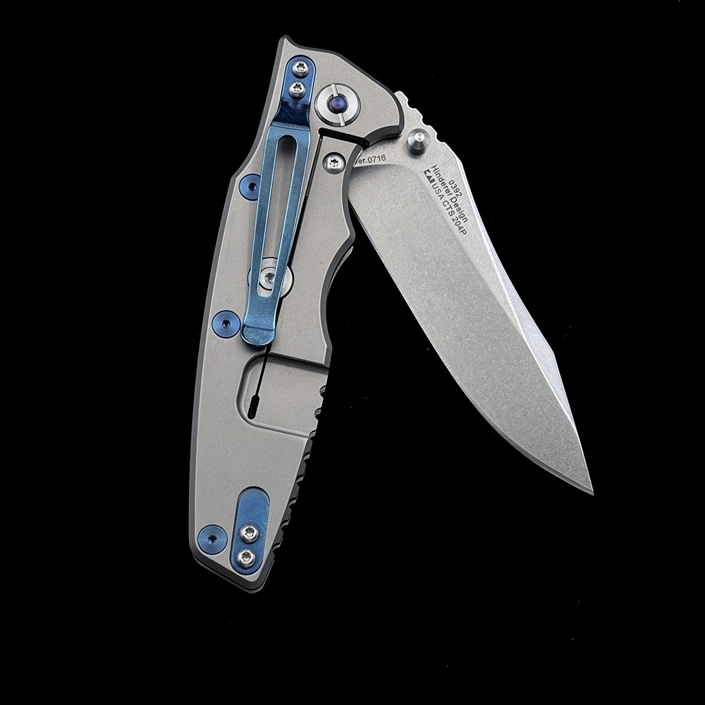 ZT 0392 Ceramic Bearing TC4 Titanium Handle Folding Knife Outdoor ...