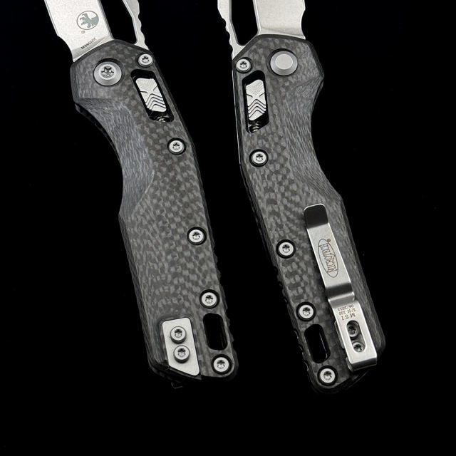 MT MSI RAM-LOK Manual Carbon fiber Handle M390MK Blade Tactical Folding ...