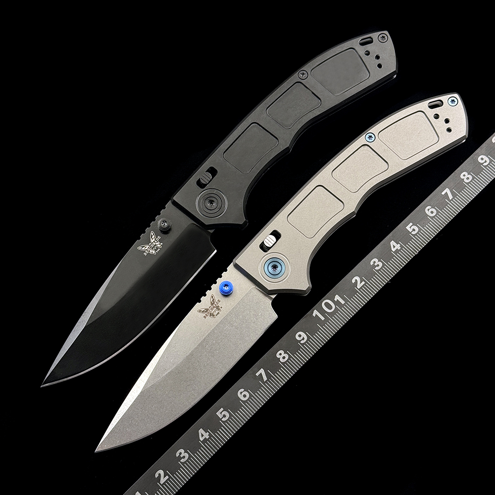 BM 748 Narrows Titanium M390 Blade AXIS Folding Knife
