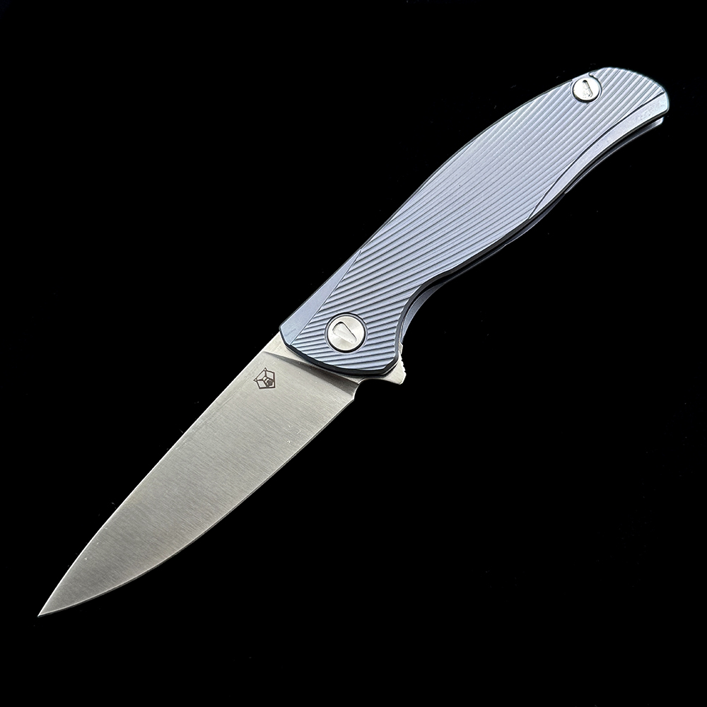 Shirogorov F95 Icebreaker Ball Bearing Titanium Handle m390 Blade Knife