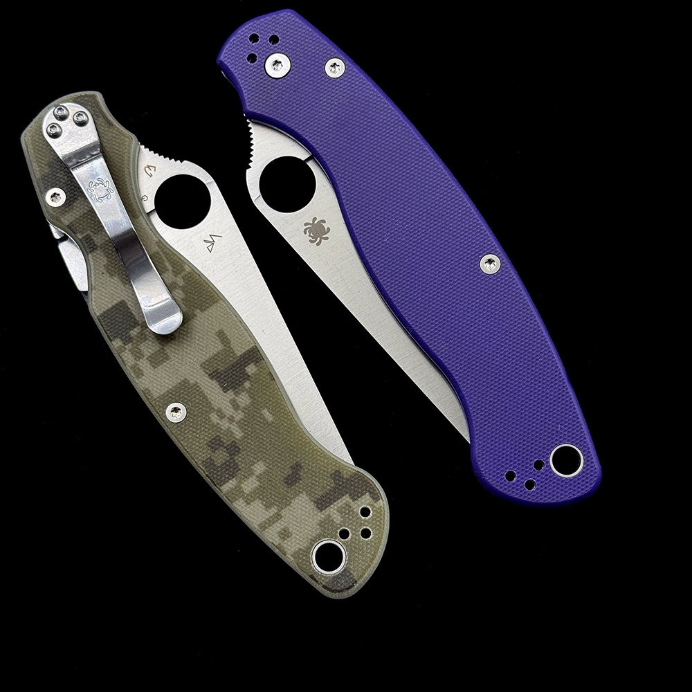 C36 Military 2 Bearings Compression Lock G10 Handle S110V Folding Knife