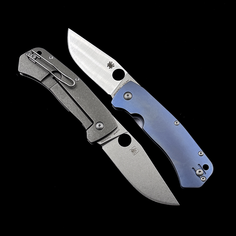 C186TIP Slysz Bowie CTS XHP Titanium Knives