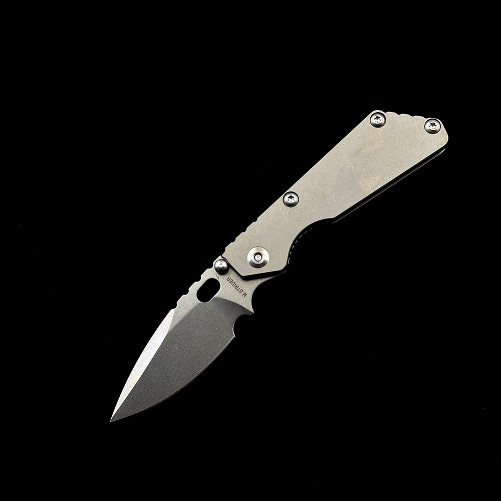 Strider PT3 Ceramic Bearing Titanium Handle Knife