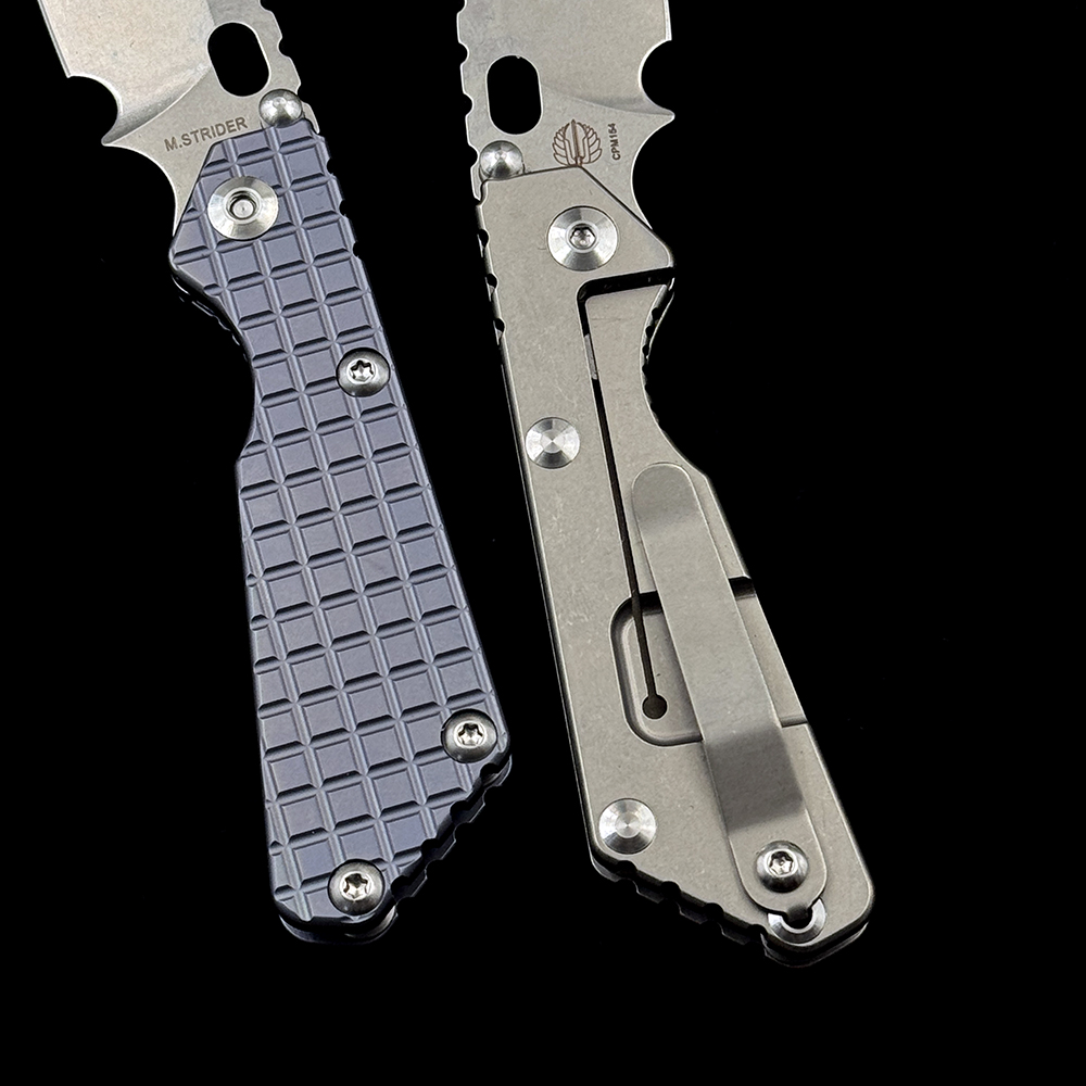 Strider PT3 Ceramic Bearing Titanium Handle Knife