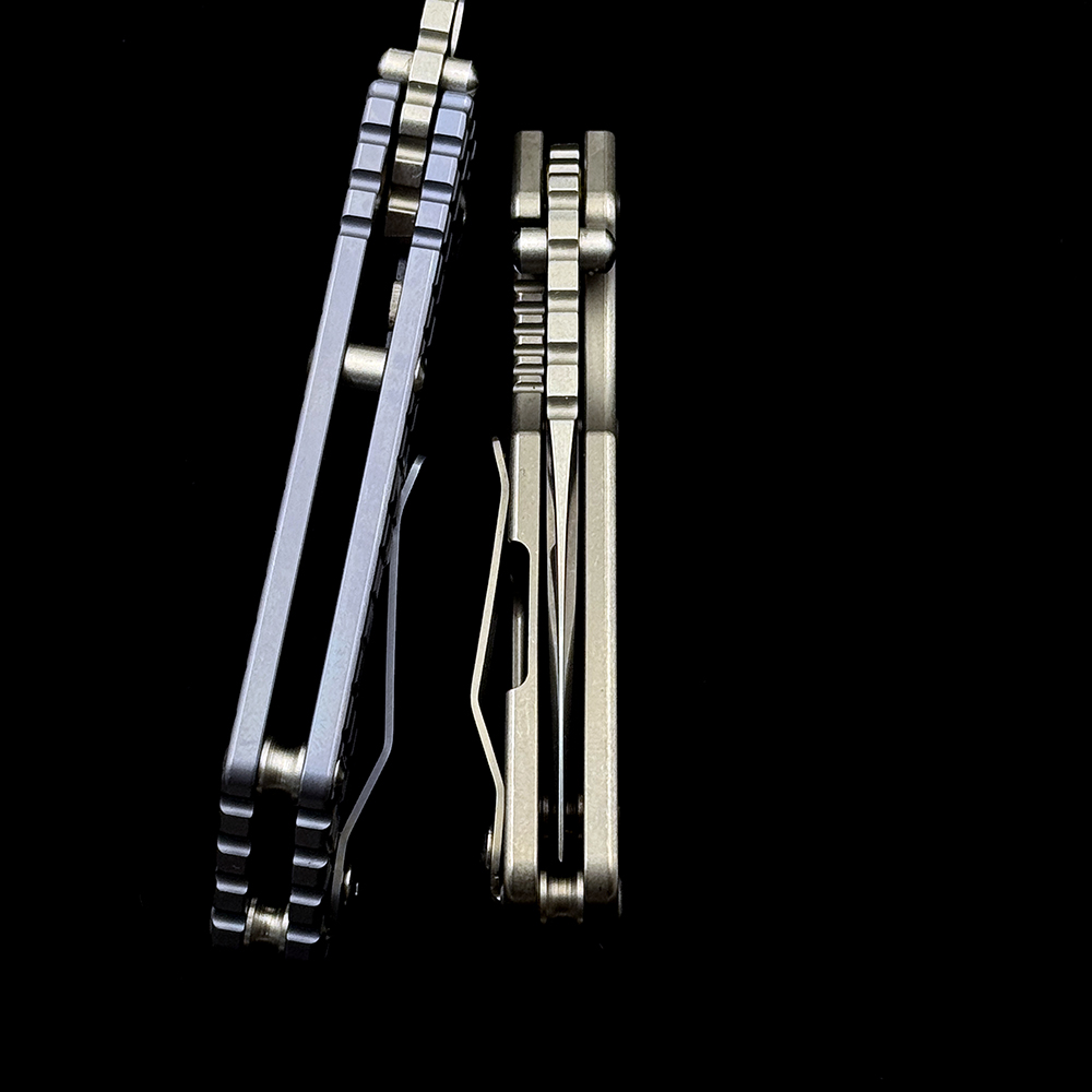 Strider PT3 Ceramic Bearing Titanium Handle Knife