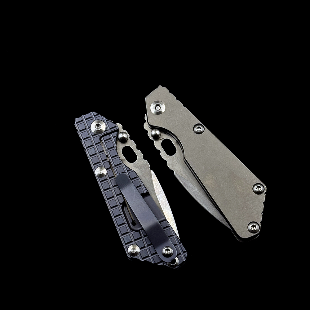 Strider PT3 Ceramic Bearing Titanium Handle Knife