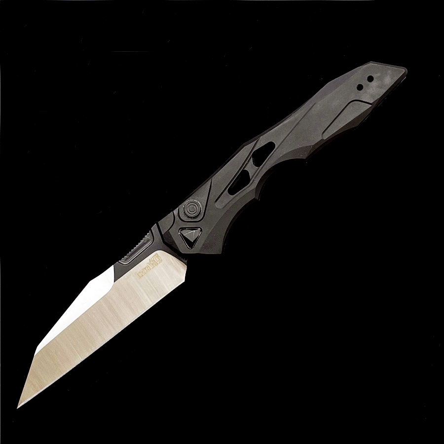 KS 7650 Launch 13 AUTO Folding Knife 3.5 "Two Tone CPM-154 Wharncliffe Blade, Aluminum Handle