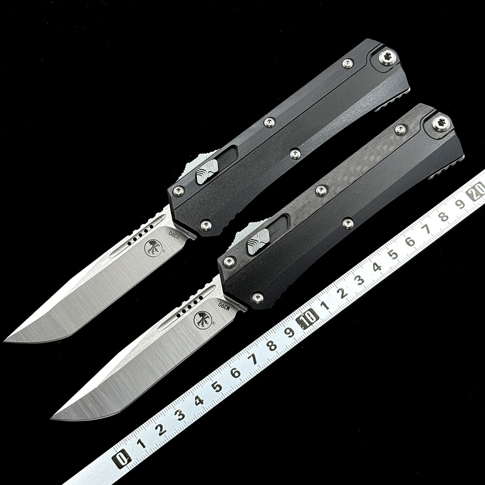 MT GLYKON Carbon fiber/G10 handle M390 blade Automatic knife