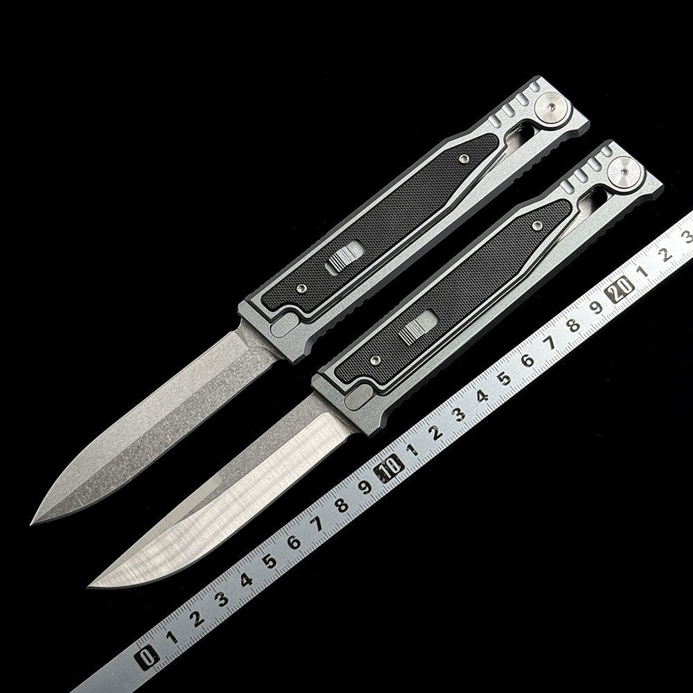 REATE Plus Gravity Double Blade Knife D2 Aluminum+G10 Handle
