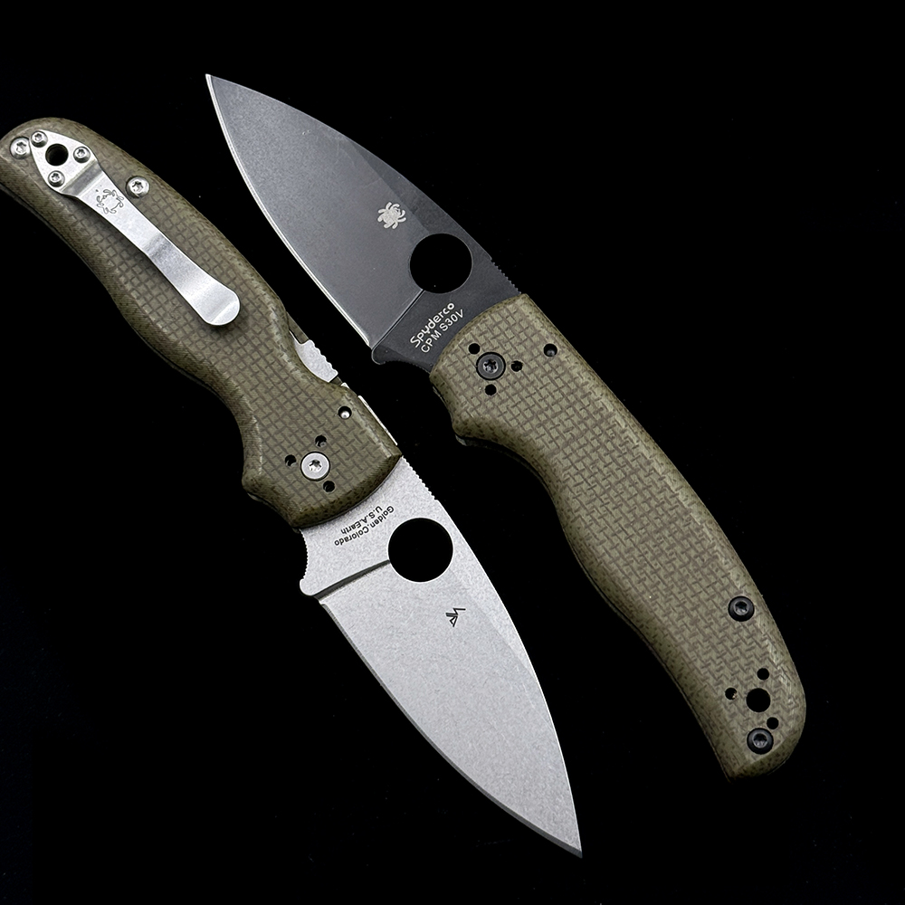 Limited 100 pieces C229 Shaman Mikata handle Folding Knife