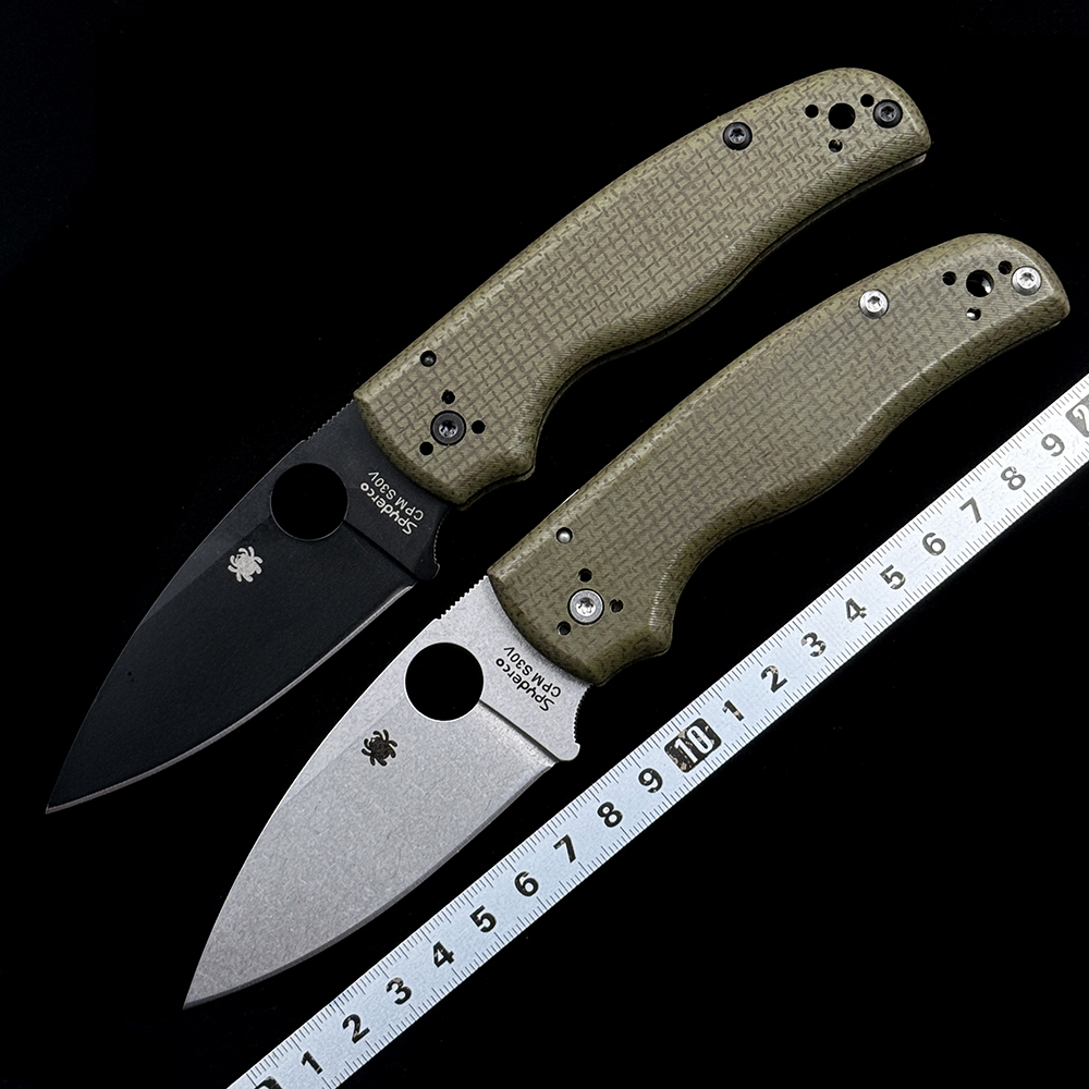 Limited 100 pieces C229 Shaman Mikata handle Folding Knife