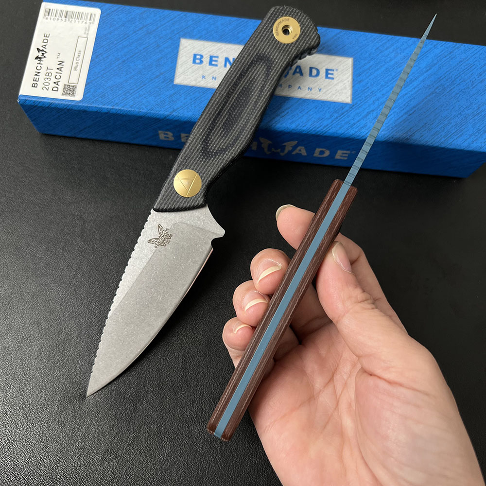BM 203 Dacian Pocket Fixed Blade Knife