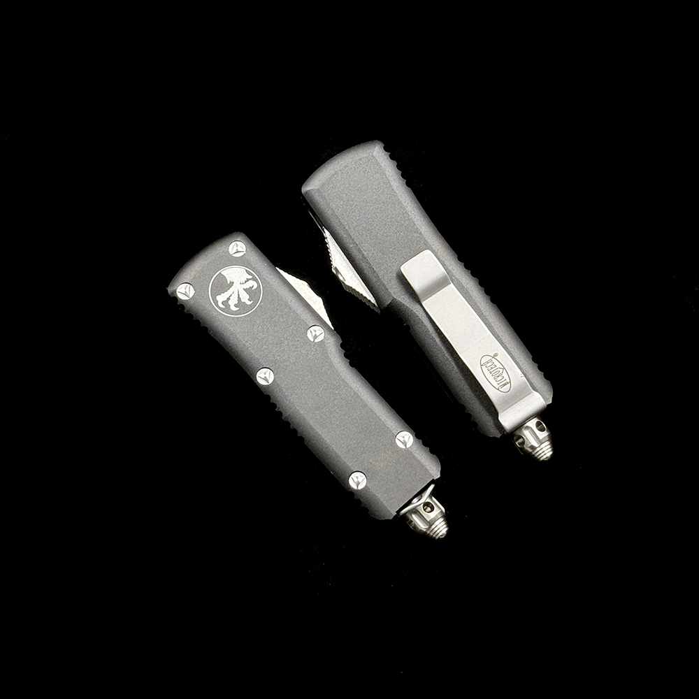 MT Mini Constellation AUTO OTF Knife 2.09" D2 Double Edge Dagger Blade ...