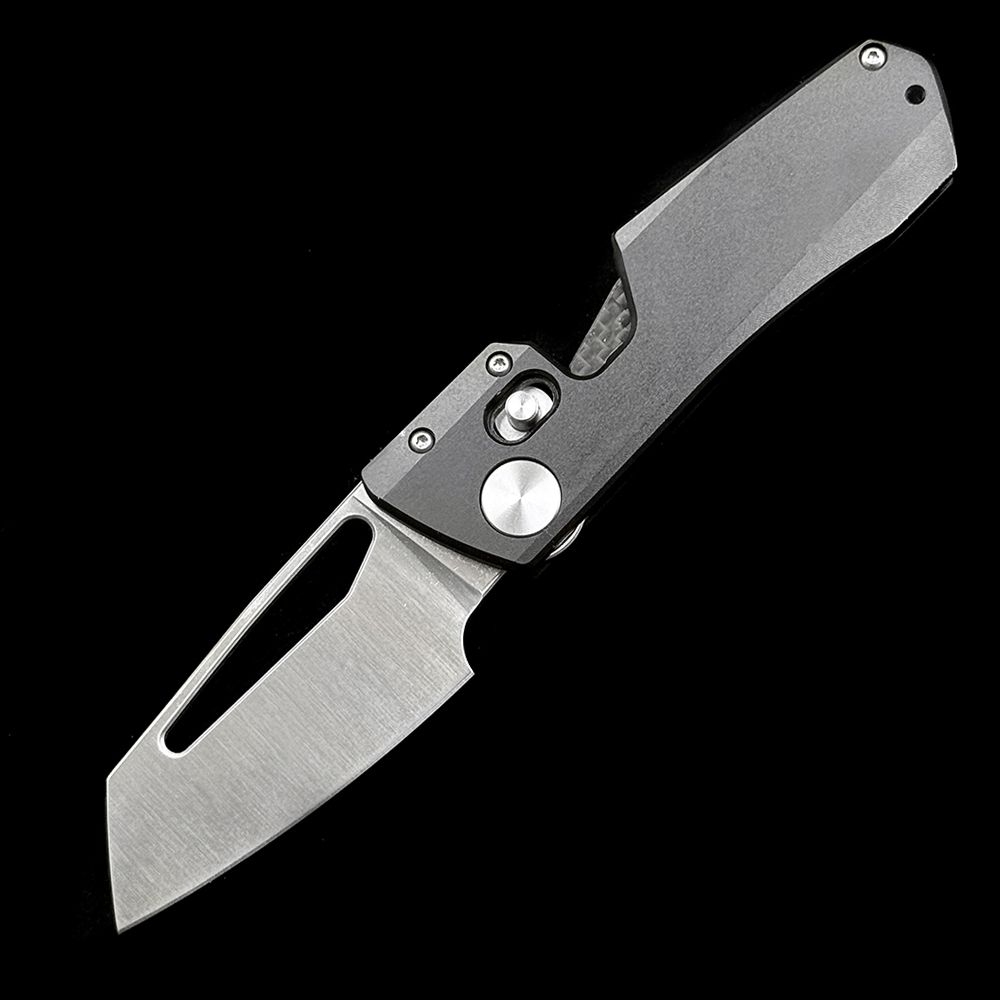 WT B4 %100 VG-10 Blade（With logo）Magnet Inside Aluminum Folding Knife