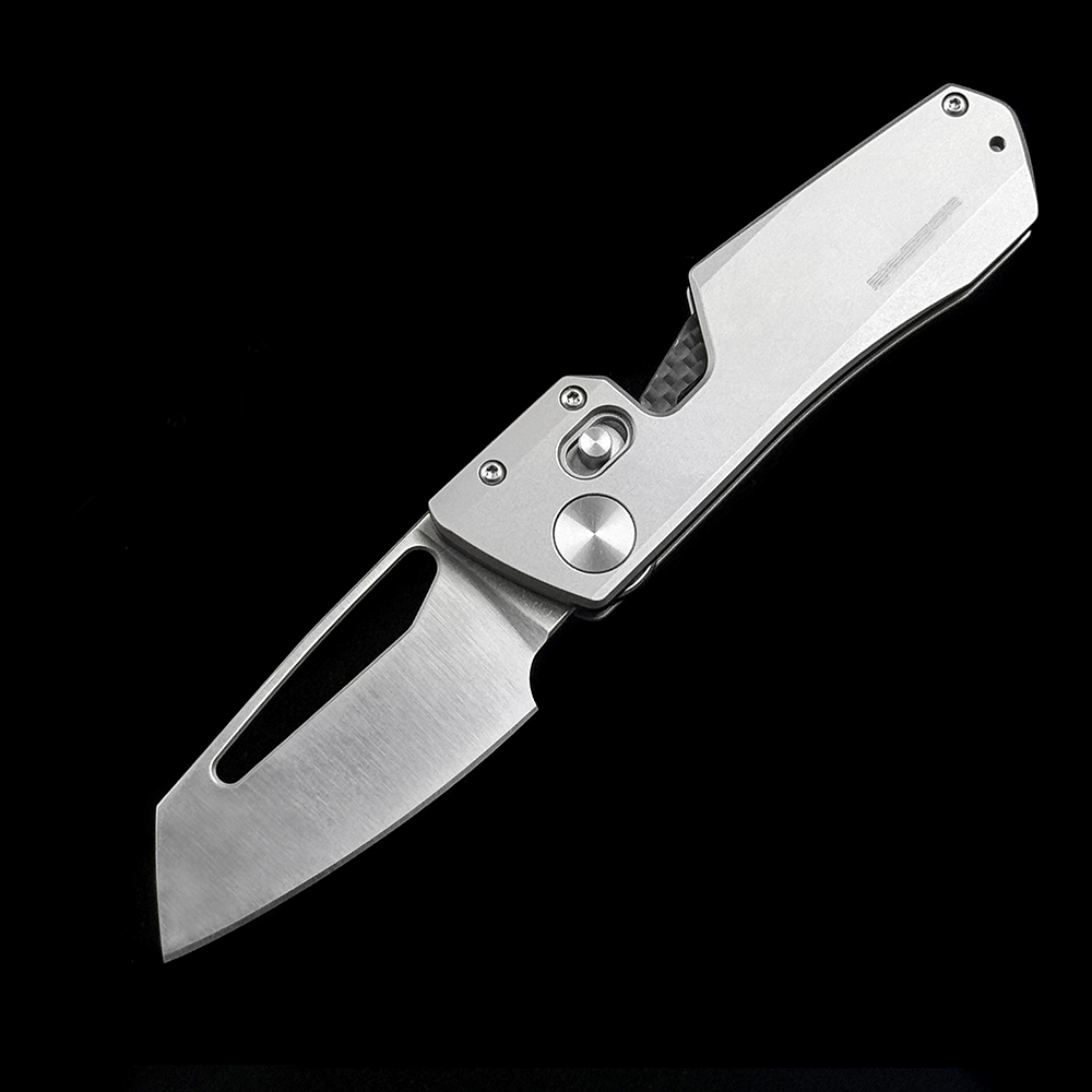 WT B4 %100 VG-10 Blade（With logo）Magnet Inside Aluminum Folding Knife