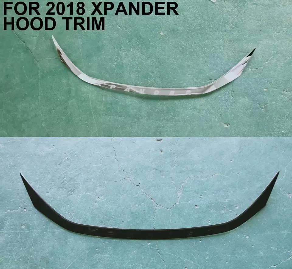 wholesale montero sport hood lip Chrome Trim front lips for Xpander ...