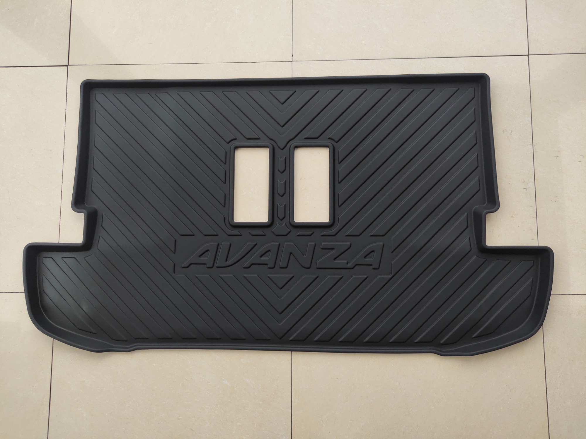 Car Trunk Mat Deep Dish Matting fit Toyota Avanza 2017-2019