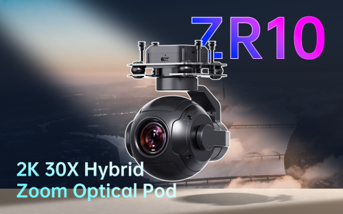 SIYI ZR30 4K 8MP Ultra HD 180X Hybrid 30X Optical Gimbal Camera 1/2.7 ...