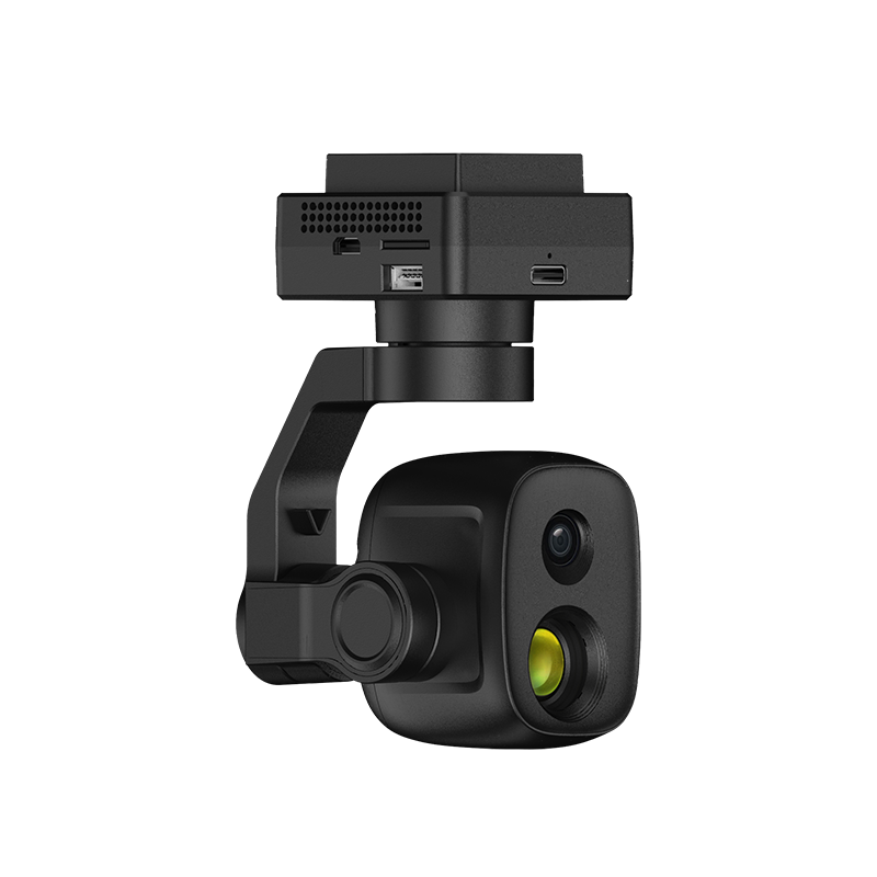 SIYI ZT6 Mini Optical Pod Dual Sensors 4K 8MP 6X Digital Zoom Gimbal ...