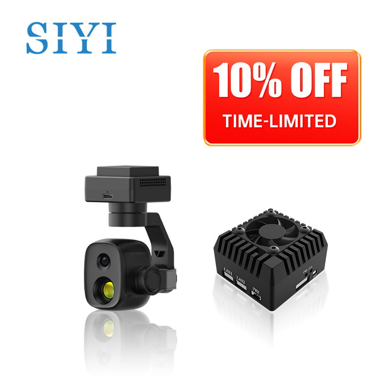 [FLASH DEAL] SIYI ZT6 Mini Dual Sensor Optical Pod x SIYI AI Tracking ...