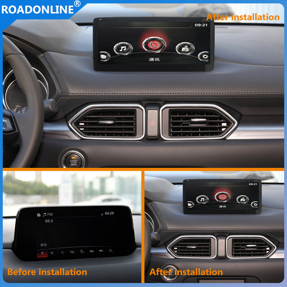 Mazda upgrades 10.25-inch screen 1920*720 super high resolution the ...