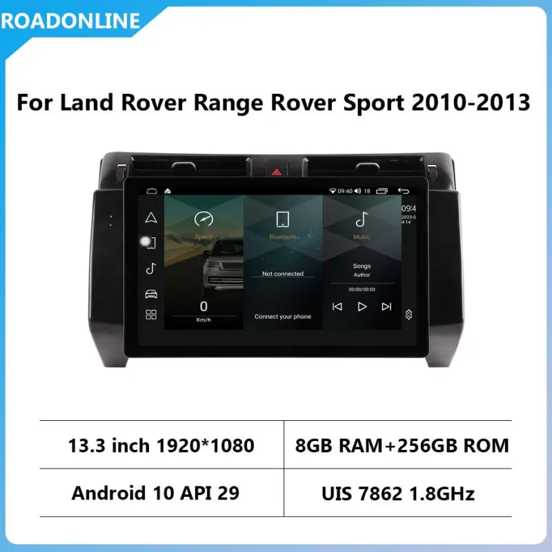 For Land Rover Range Rover Sport 2010-2013 1920*1080 Resolution UIS ...
