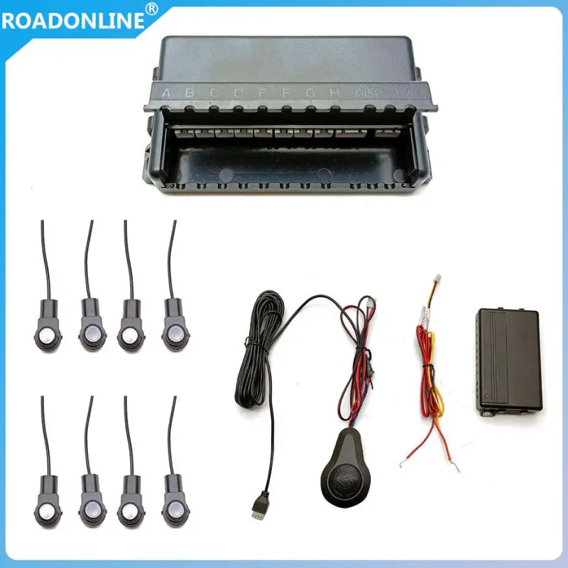 Roadonline Android navigation Car Parking Sensor Kit Reverse Backup ...