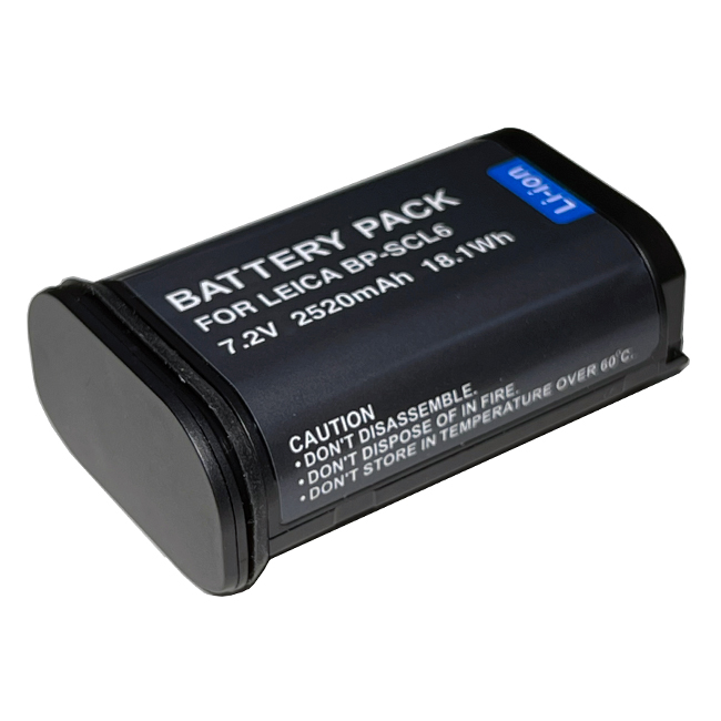 Jinnet BP-SCL6 digital camera battery for Leica Q2 Q3 BP-SCL4
