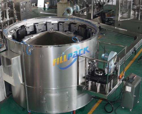 Automatic bottle unscrambler, Bottle feeding machine